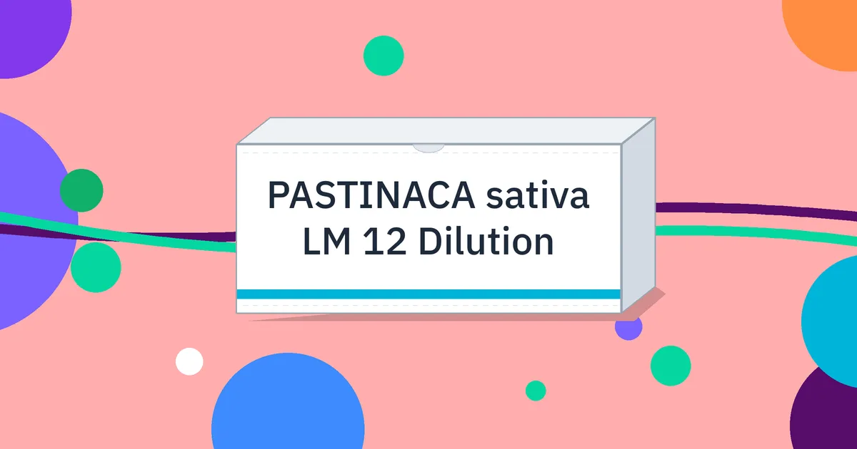 Symbolbild: Packung mit der Aufschrift PASTINACA sativa LM 12 Dilution (PZN 13632316) – Verfügbarkeit und Bezug in Apotheken in Frankfurt am Main