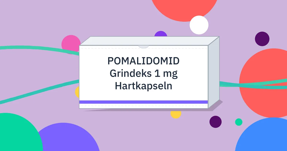 Symbolbild: Packung mit der Aufschrift POMALIDOMID Grindeks 1 mg Hartkapseln (PZN 19991387) – Verfügbarkeit und Bezug in Apotheken in Frankfurt am Main