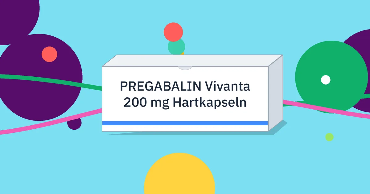 Symbolbild: Packung mit der Aufschrift PREGABALIN Vivanta 200 mg Hartkapseln (PZN 16663642) – Verfügbarkeit und Bezug in Apotheken in Frankfurt am Main
