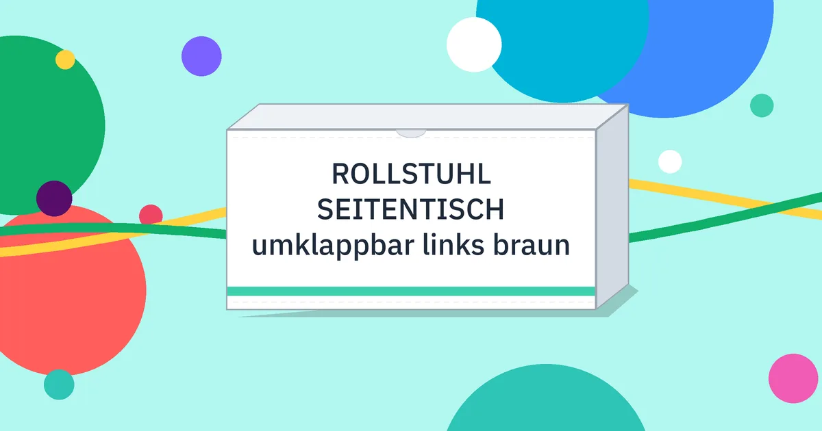 Symbolbild: Packung mit der Aufschrift ROLLSTUHL SEITENTISCH umklappbar links braun (PZN 08482576) – Verfügbarkeit und Bezug in Apotheken in Frankfurt am Main