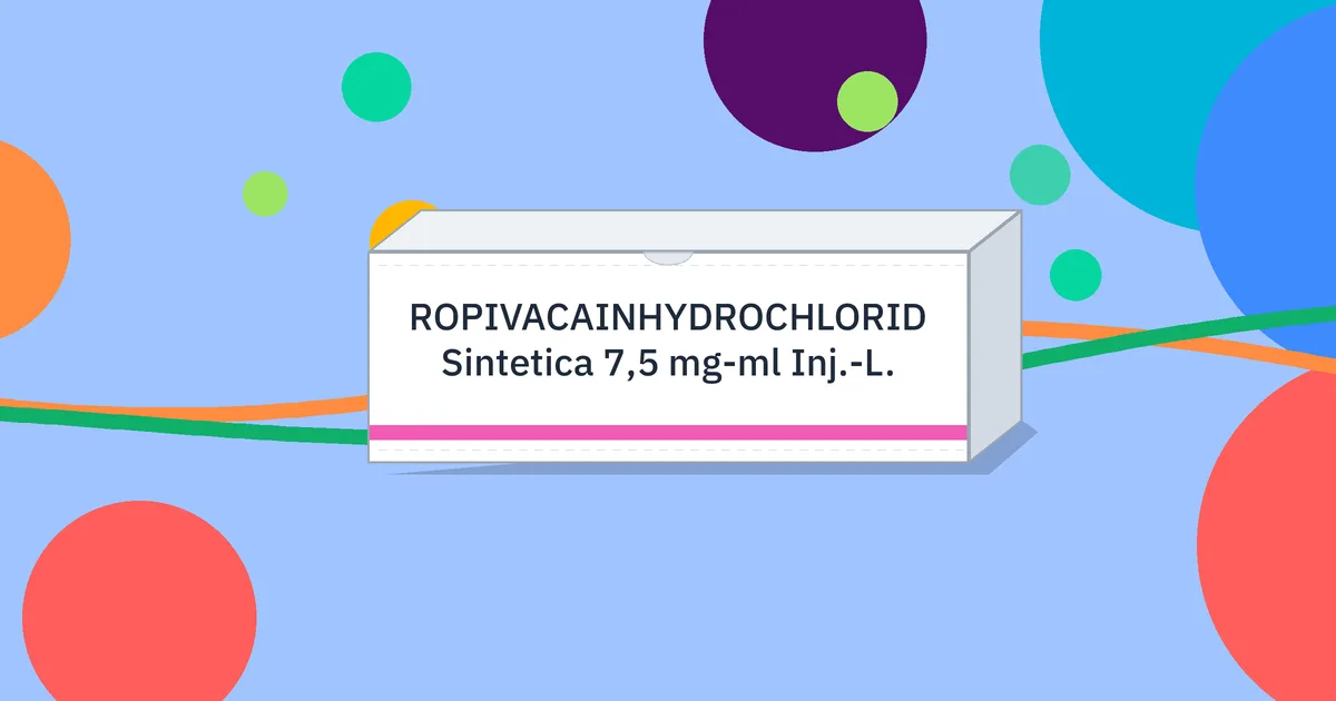 Symbolbild: Packung mit der Aufschrift ROPIVACAINHYDROCHLORID Sintetica 7,5 mg-ml Inj.-L. (PZN 10835846) – Verfügbarkeit und Bezug in Apotheken in Frankfurt am Main