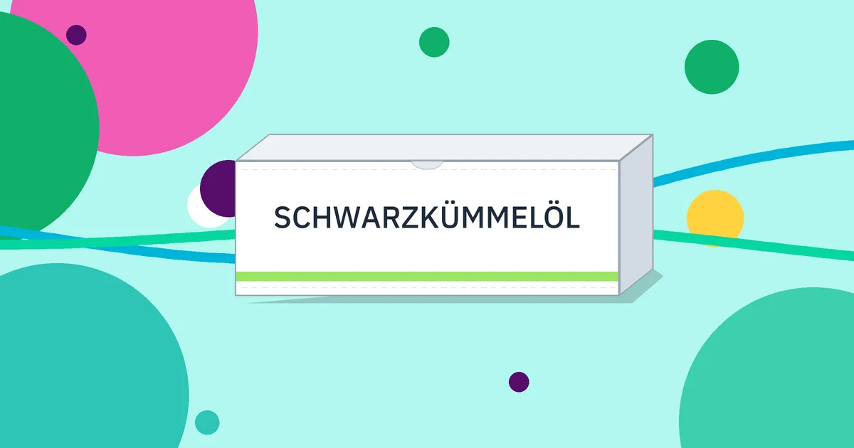 Symbolbild: Packung mit der Aufschrift SCHWARZKÜMMELÖL (PZN 17188189) – Verfügbarkeit und Bezug in Apotheken in Frankfurt am Main