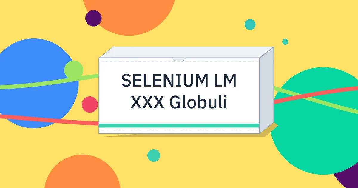 Symbolbild: Packung mit der Aufschrift SELENIUM LM XXX Globuli (PZN 04509019) – Verfügbarkeit und Bezug in Apotheken in Frankfurt am Main