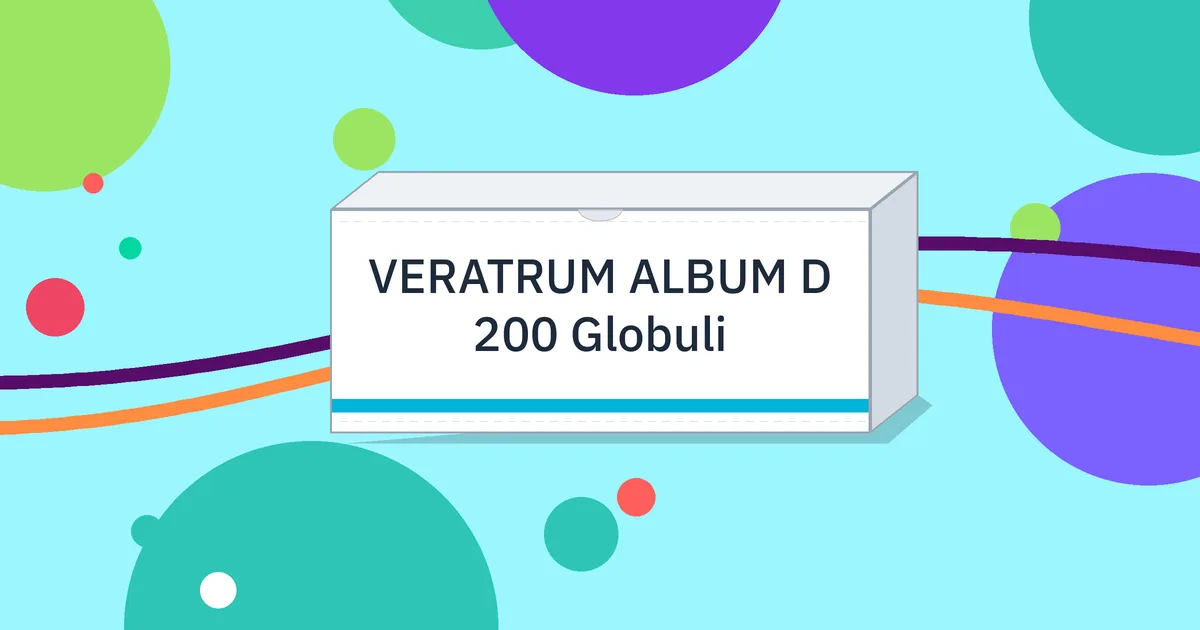 Symbolbild: Packung mit der Aufschrift VERATRUM ALBUM D 200 Globuli (PZN 04776329) – Verfügbarkeit und Bezug in Apotheken in Frankfurt am Main