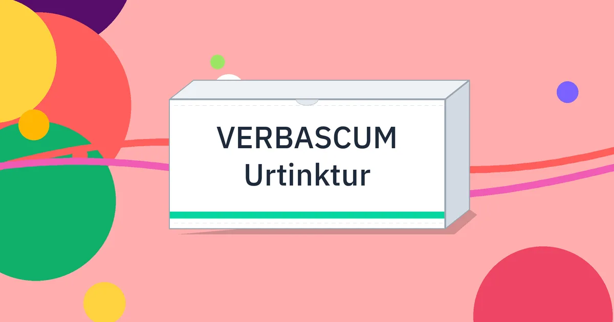 Symbolbild: Packung mit der Aufschrift VERBASCUM Urtinktur (PZN 02623544) – Verfügbarkeit und Bezug in Apotheken in Frankfurt am Main