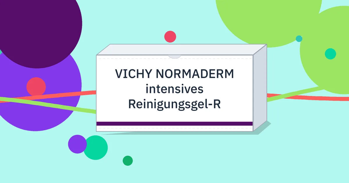 Symbolbild: Packung mit der Aufschrift VICHY NORMADERM intensives Reinigungsgel-R (PZN 14333219) – Verfügbarkeit und Bezug in Apotheken in Frankfurt am Main