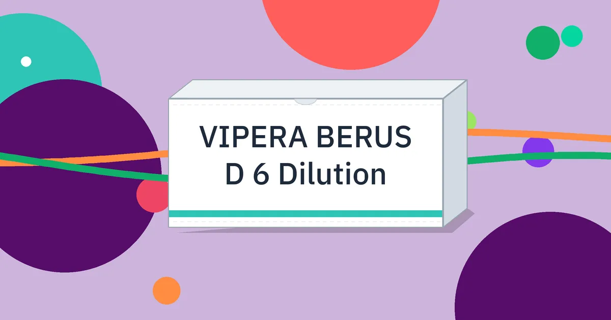 Symbolbild: Packung mit der Aufschrift VIPERA BERUS D 6 Dilution (PZN 02933629) – Verfügbarkeit und Bezug in Apotheken in Frankfurt am Main
