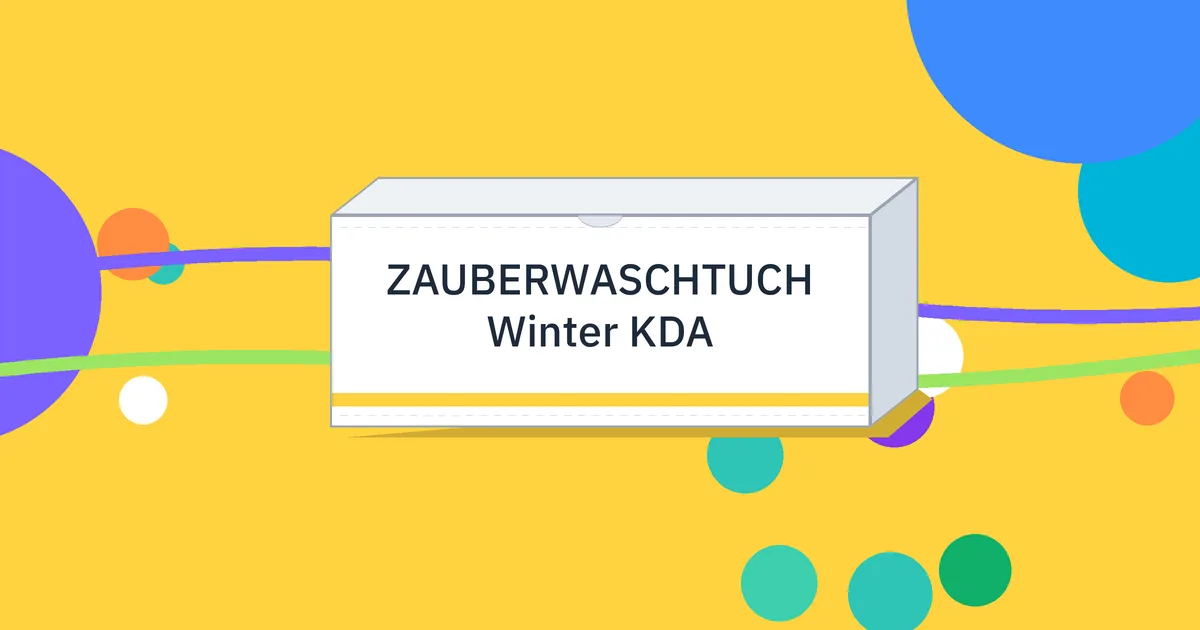 Symbolbild: Packung mit der Aufschrift ZAUBERWASCHTUCH Winter KDA (PZN 19752168) – Verfügbarkeit und Bezug in Apotheken in Frankfurt am Main