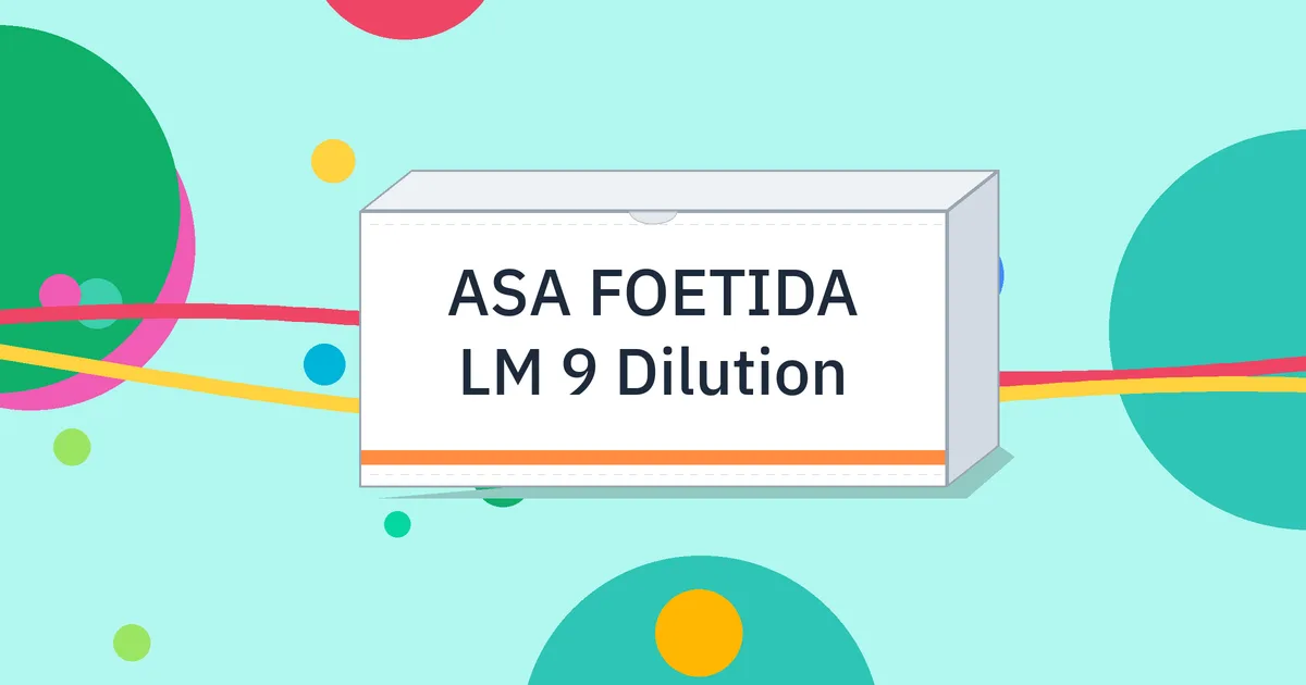 Symbolbild: Packung mit der Aufschrift ASA FOETIDA LM 9 Dilution (PZN 12781528) – Verfügbarkeit und Bezug in Apotheken in Frankfurt am Main