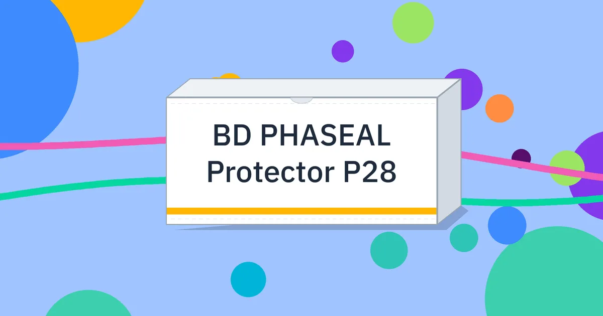 Symbolbild: Packung mit der Aufschrift BD PHASEAL Protector P28 (PZN 19893845) – Verfügbarkeit und Bezug in Apotheken in Frankfurt am Main