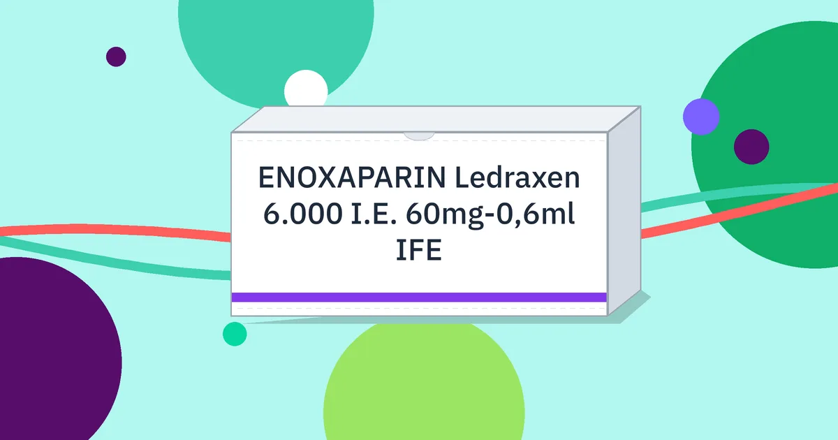 Symbolbild: Packung mit der Aufschrift ENOXAPARIN Ledraxen 6.000 I.E. 60mg-0,6ml IFE (PZN 16203171) – Verfügbarkeit und Bezug in Apotheken in Frankfurt am Main