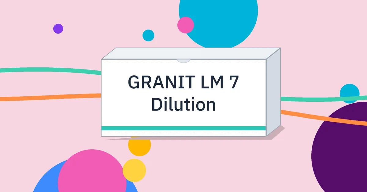 Symbolbild: Packung mit der Aufschrift GRANIT LM 7 Dilution (PZN 12881224) – Verfügbarkeit und Bezug in Apotheken in Frankfurt am Main