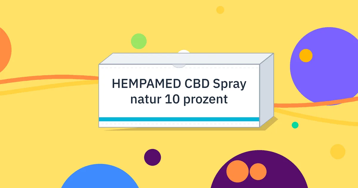 Symbolbild: Packung mit der Aufschrift HEMPAMED CBD Spray natur 10 prozent (PZN 17281523) – Verfügbarkeit und Bezug in Apotheken in Frankfurt am Main