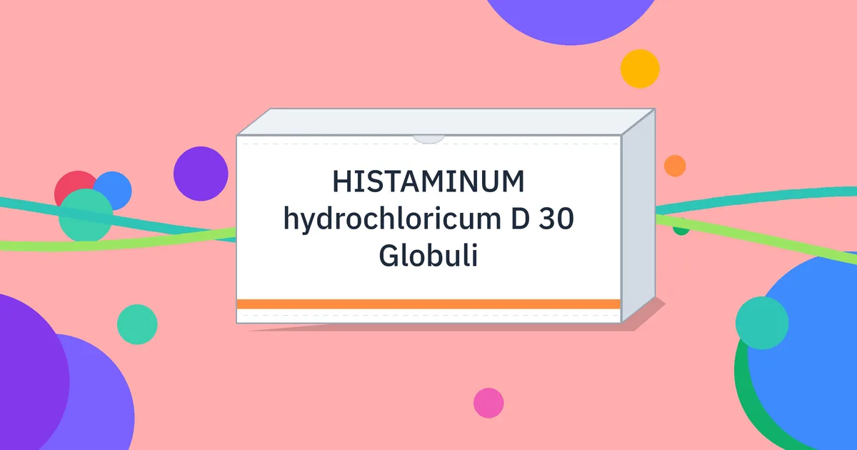 Symbolbild: Packung mit der Aufschrift HISTAMINUM hydrochloricum D 30 Globuli (PZN 02802548) – Verfügbarkeit und Bezug in Apotheken in Frankfurt am Main