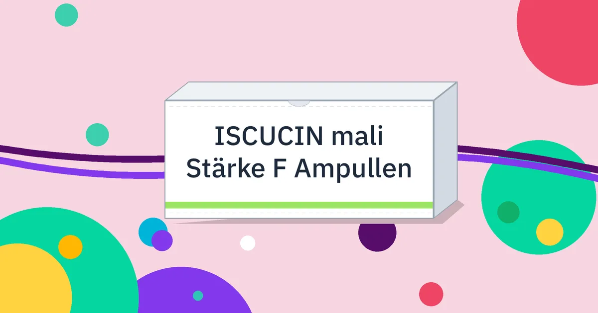 Symbolbild: Packung mit der Aufschrift ISCUCIN mali Stärke F Ampullen (PZN 04428982) – Verfügbarkeit und Bezug in Apotheken in Frankfurt am Main