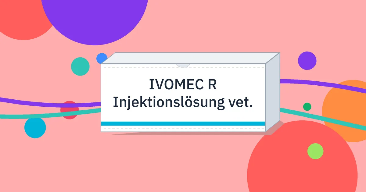 Symbolbild: Packung mit der Aufschrift IVOMEC R Injektionslösung vet. (PZN 07484449) – Verfügbarkeit und Bezug in Apotheken in Frankfurt am Main