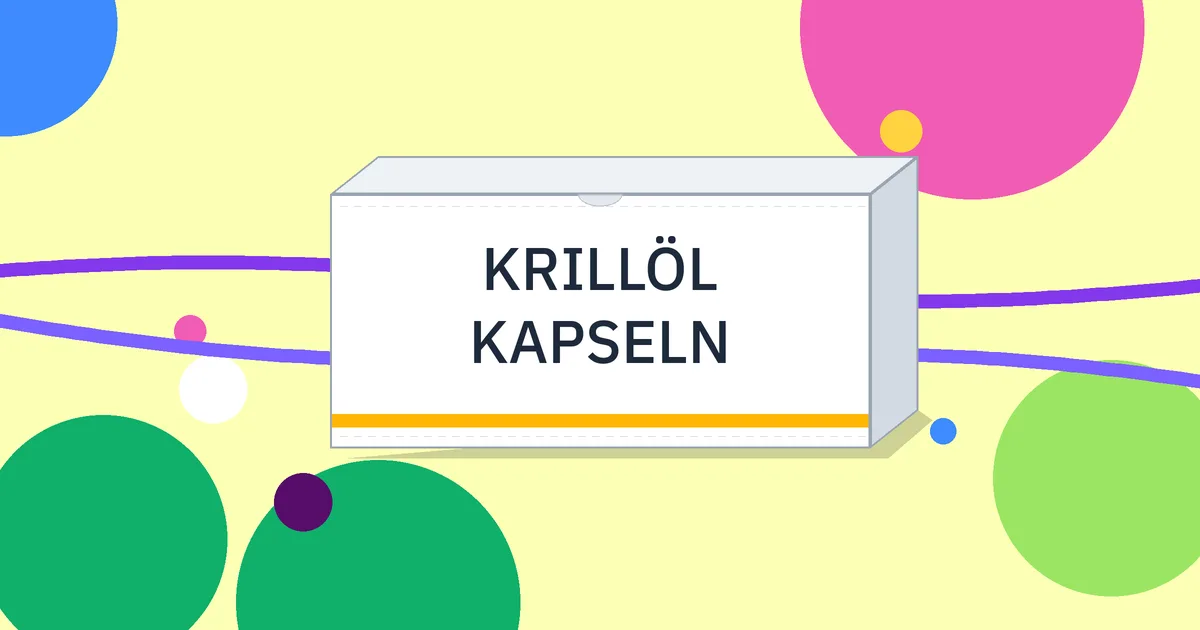 Symbolbild: Packung mit der Aufschrift KRILLÖL KAPSELN (PZN 16364276) – Verfügbarkeit und Bezug in Apotheken in Frankfurt am Main
