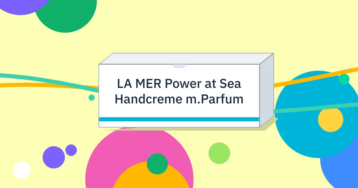 Symbolbild: Packung mit der Aufschrift LA MER Power at Sea Handcreme m.Parfum (PZN 18468264) – Verfügbarkeit und Bezug in Apotheken in Frankfurt am Main
