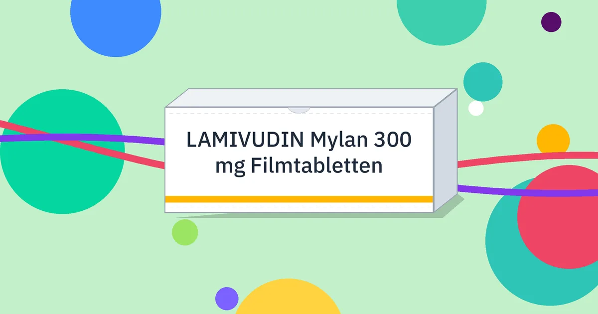 Symbolbild: Packung mit der Aufschrift LAMIVUDIN Mylan 300 mg Filmtabletten (PZN 09927951) – Verfügbarkeit und Bezug in Apotheken in Frankfurt am Main