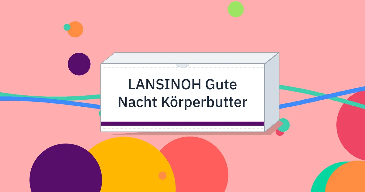Symbolbild: Packung mit der Aufschrift LANSINOH Gute Nacht Körperbutter (PZN 19359005) – Verfügbarkeit und Bezug in Apotheken in Frankfurt am Main