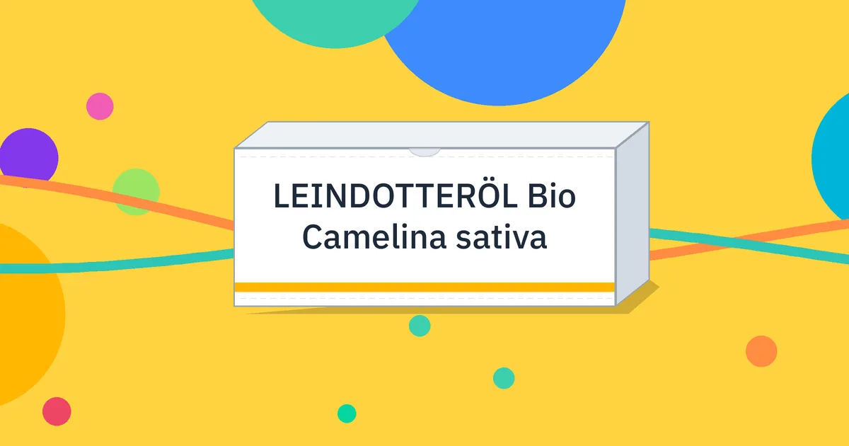 Symbolbild: Packung mit der Aufschrift LEINDOTTERÖL Bio Camelina sativa (PZN 10302185) – Verfügbarkeit und Bezug in Apotheken in Frankfurt am Main