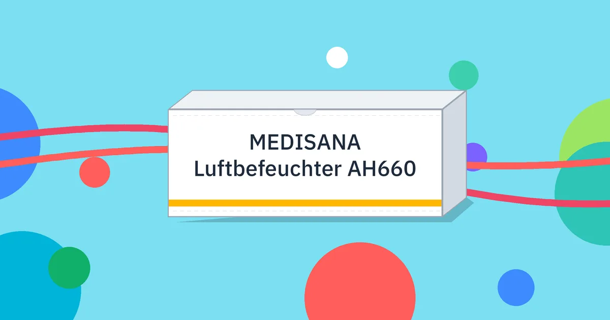 Symbolbild: Packung mit der Aufschrift MEDISANA Luftbefeuchter AH660 (PZN 12364517) – Verfügbarkeit und Bezug in Apotheken in Frankfurt am Main