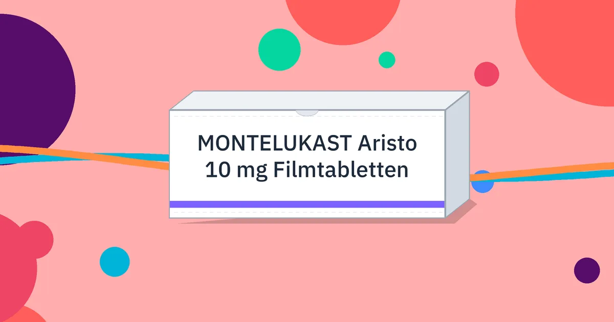 Symbolbild: Packung mit der Aufschrift MONTELUKAST Aristo 10 mg Filmtabletten (PZN 11179479) – Verfügbarkeit und Bezug in Apotheken in Frankfurt am Main