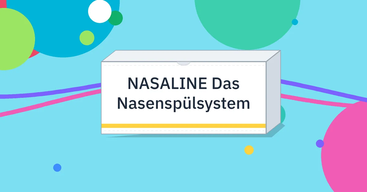 Symbolbild: Packung mit der Aufschrift NASALINE Das Nasenspülsystem (PZN 04651898) – Verfügbarkeit und Bezug in Apotheken in Frankfurt am Main