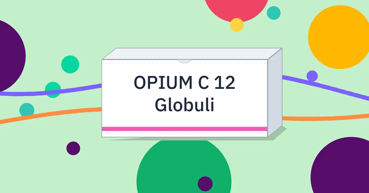 Symbolbild: Packung mit der Aufschrift OPIUM C 12 Globuli (PZN 07458736) – Verfügbarkeit und Bezug in Apotheken in Frankfurt am Main