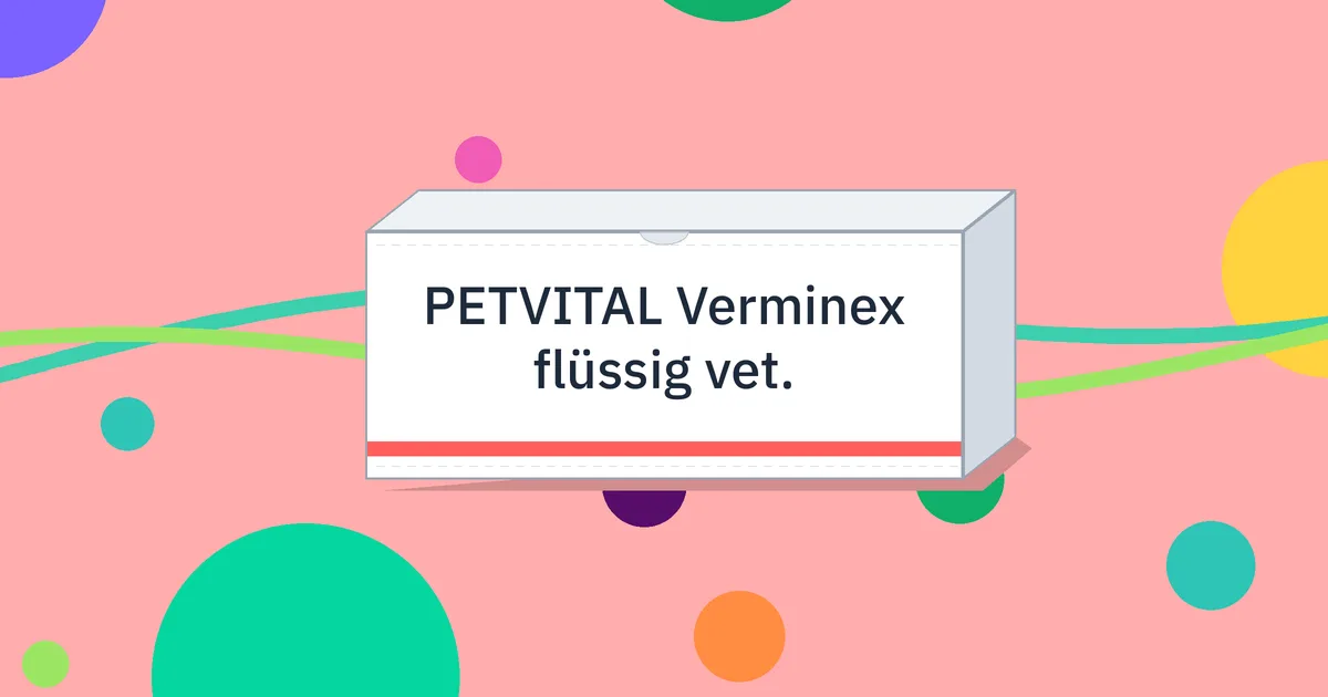 Symbolbild: Packung mit der Aufschrift PETVITAL Verminex flüssig vet. (PZN 00047266) – Verfügbarkeit und Bezug in Apotheken in Frankfurt am Main
