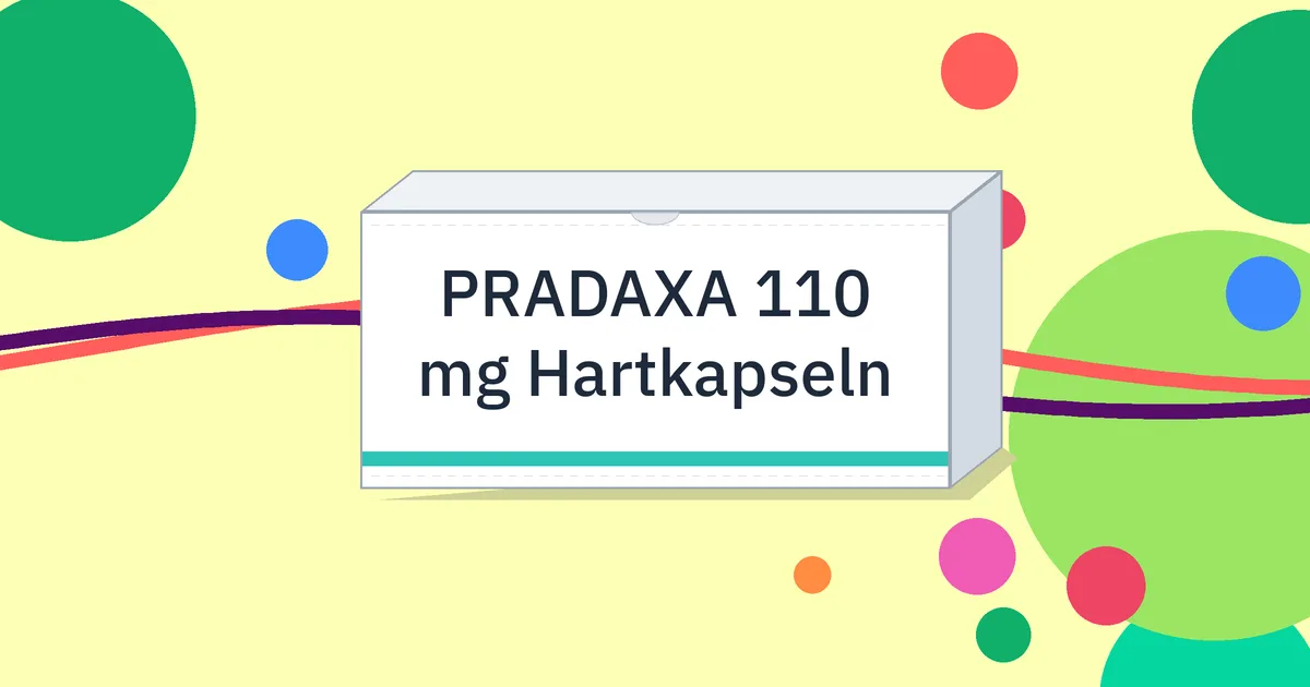 Symbolbild: Packung mit der Aufschrift PRADAXA 110 mg Hartkapseln (PZN 14155841) – Verfügbarkeit und Bezug in Apotheken in Frankfurt am Main