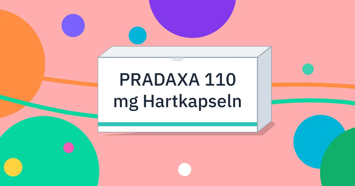 Symbolbild: Packung mit der Aufschrift PRADAXA 110 mg Hartkapseln (PZN 18099950) – Verfügbarkeit und Bezug in Apotheken in Frankfurt am Main