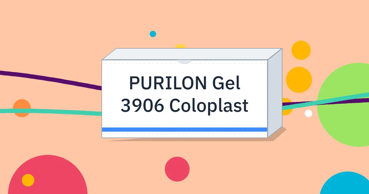 Symbolbild: Packung mit der Aufschrift PURILON Gel 3906 Coloplast (PZN 05491037) – Verfügbarkeit und Bezug in Apotheken in Frankfurt am Main