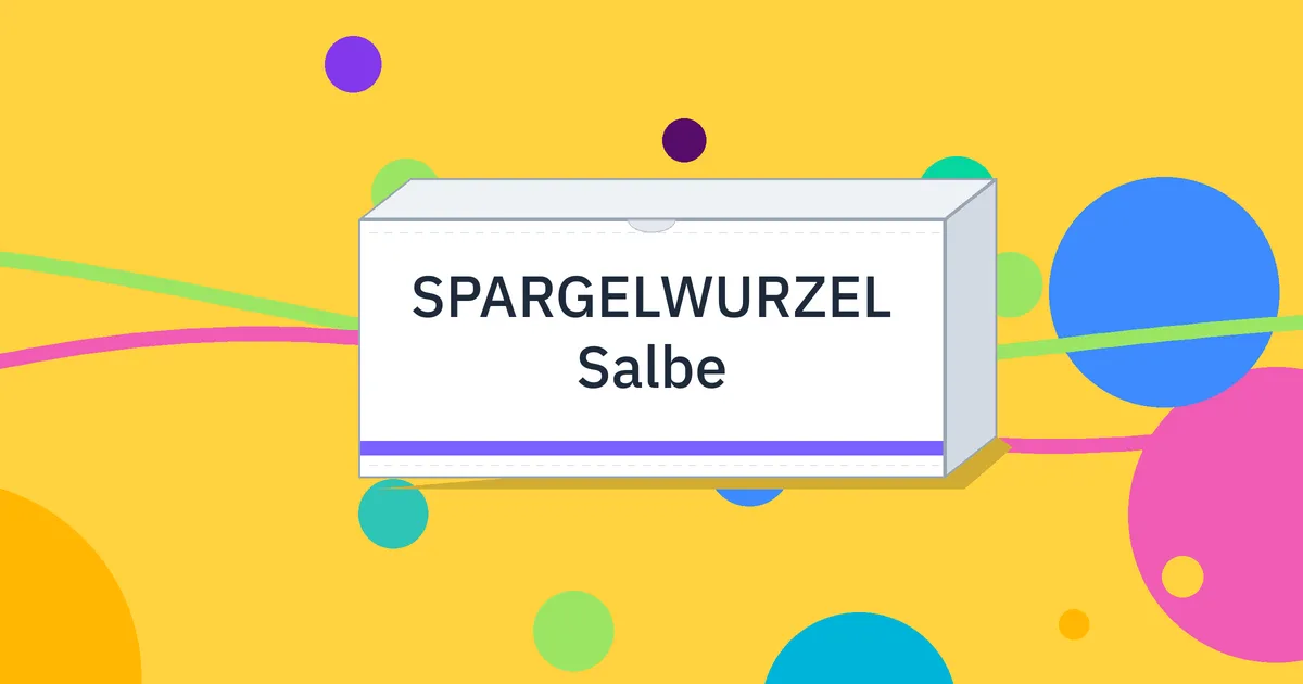 Symbolbild: Packung mit der Aufschrift SPARGELWURZEL Salbe (PZN 18781222) – Verfügbarkeit und Bezug in Apotheken in Frankfurt am Main