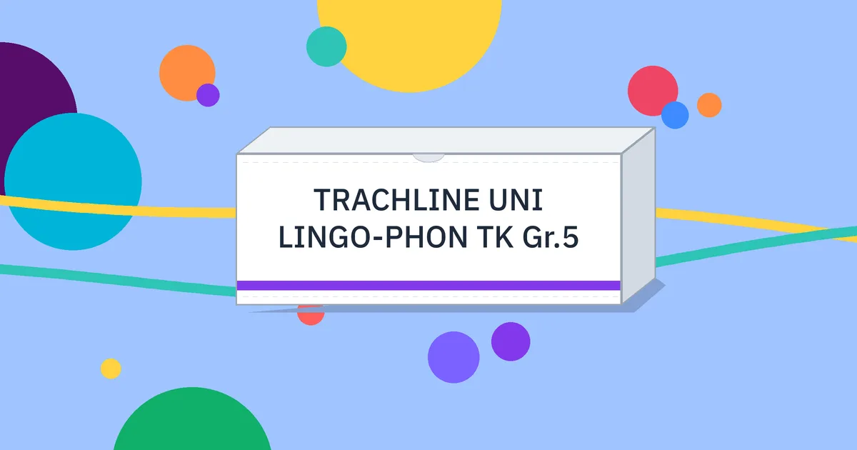 Symbolbild: Packung mit der Aufschrift TRACHLINE UNI LINGO-PHON TK Gr.5 (PZN 17156396) – Verfügbarkeit und Bezug in Apotheken in Frankfurt am Main