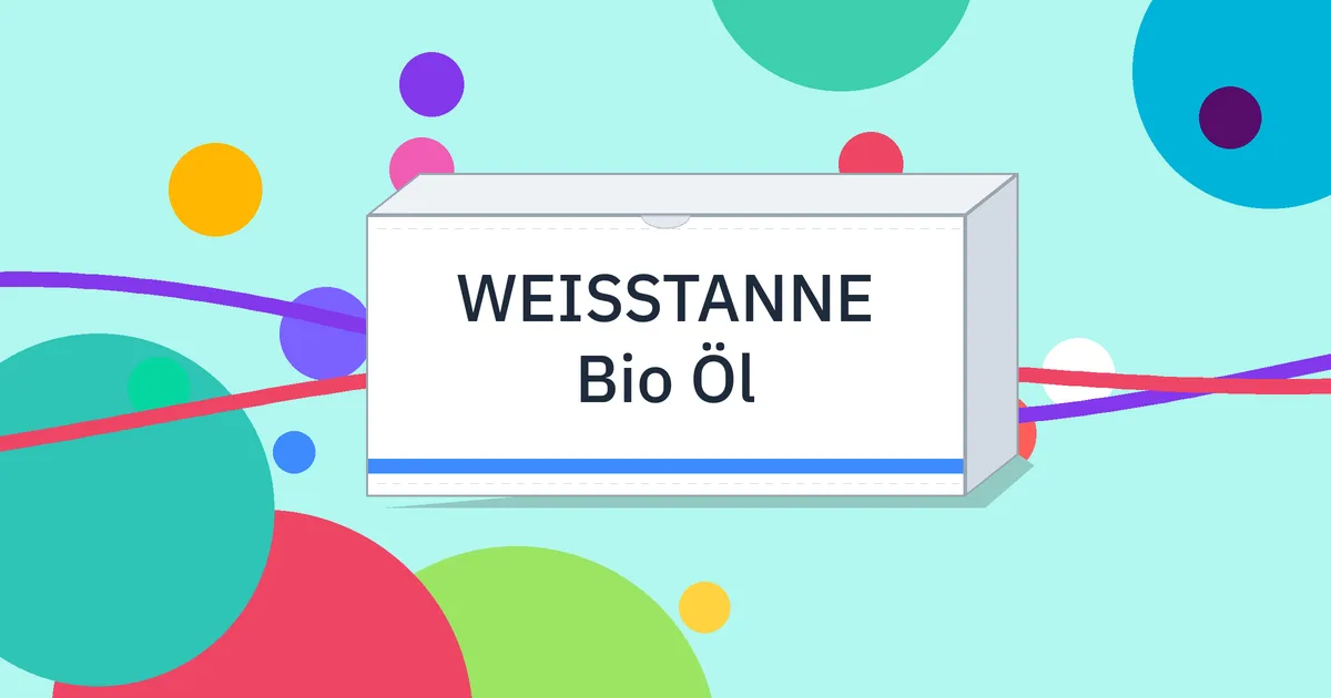 Symbolbild: Packung mit der Aufschrift WEISSTANNE Bio Öl (PZN 00149618) – Verfügbarkeit und Bezug in Apotheken in Frankfurt am Main