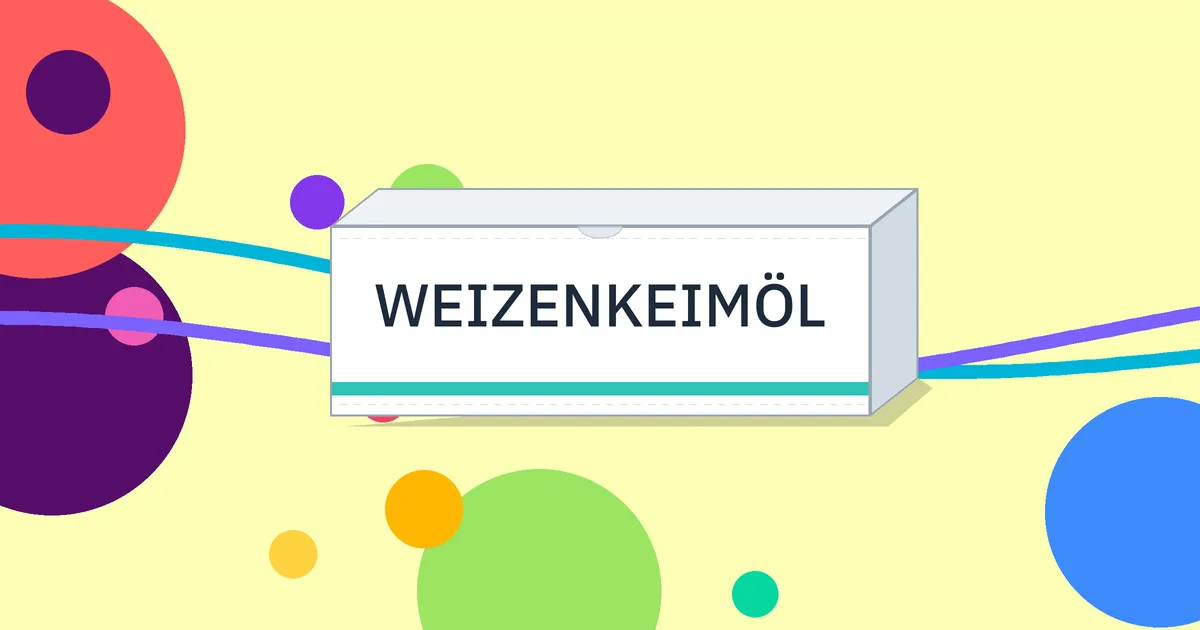 Symbolbild: Packung mit der Aufschrift WEIZENKEIMÖL (PZN 15252782) – Verfügbarkeit und Bezug in Apotheken in Frankfurt am Main