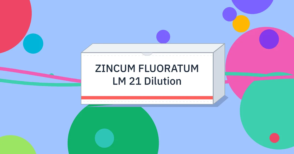 Symbolbild: Packung mit der Aufschrift ZINCUM FLUORATUM LM 21 Dilution (PZN 13293386) – Verfügbarkeit und Bezug in Apotheken in Frankfurt am Main