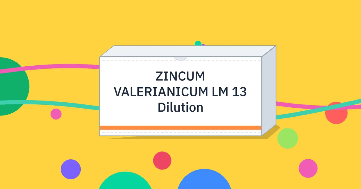 Symbolbild: Packung mit der Aufschrift ZINCUM VALERIANICUM LM 13 Dilution (PZN 13300927) – Verfügbarkeit und Bezug in Apotheken in Frankfurt am Main