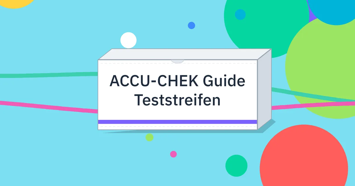 Symbolbild: Packung mit der Aufschrift ACCU-CHEK Guide Teststreifen (PZN 19697854) – Verfügbarkeit und Bezug in Apotheken in Frankfurt am Main