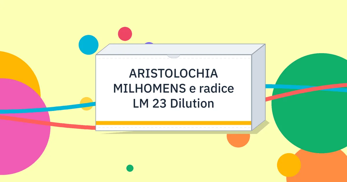 Symbolbild: Packung mit der Aufschrift ARISTOLOCHIA MILHOMENS e radice LM 23 Dilution (PZN 13392585) – Verfügbarkeit und Bezug in Apotheken in Frankfurt am Main