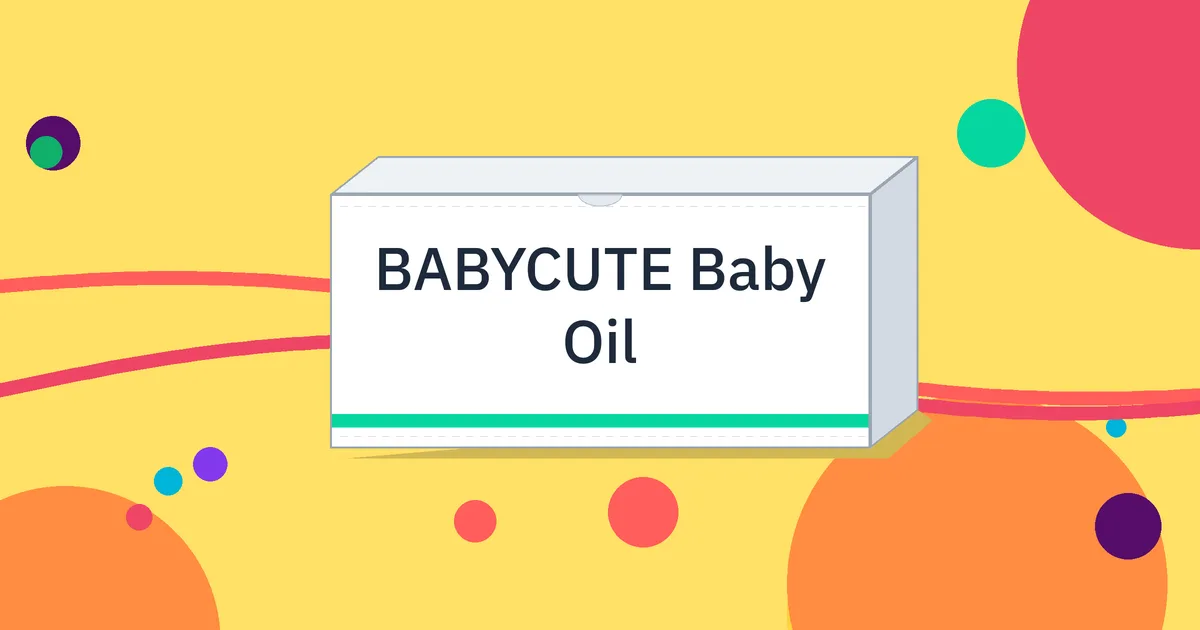 Symbolbild: Packung mit der Aufschrift BABYCUTE Baby Oil (PZN 18763224) – Verfügbarkeit und Bezug in Apotheken in Frankfurt am Main