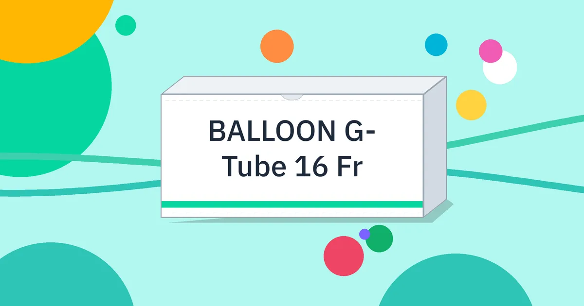 Symbolbild: Packung mit der Aufschrift BALLOON G-Tube 16 Fr (PZN 14346311) – Verfügbarkeit und Bezug in Apotheken in Frankfurt am Main