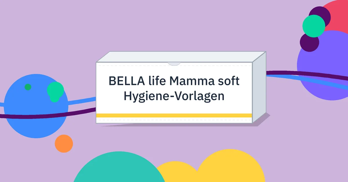 Symbolbild: Packung mit der Aufschrift BELLA life Mamma soft Hygiene-Vorlagen (PZN 20099288) – Verfügbarkeit und Bezug in Apotheken in Frankfurt am Main