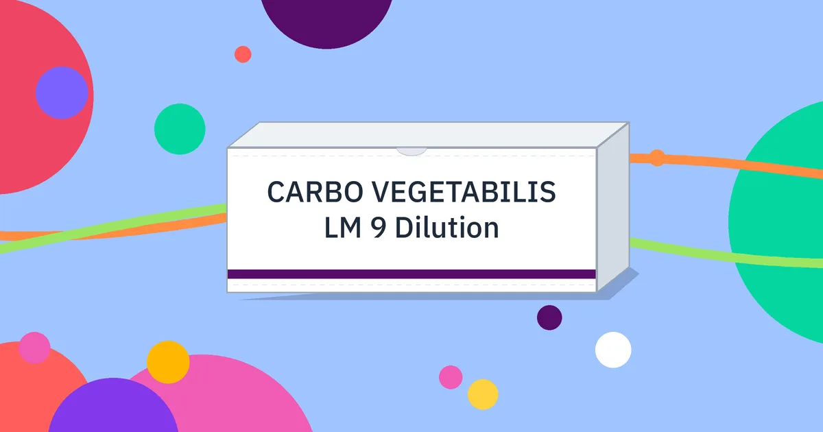 Symbolbild: Packung mit der Aufschrift CARBO VEGETABILIS LM 9 Dilution (PZN 12809451) – Verfügbarkeit und Bezug in Apotheken in Frankfurt am Main