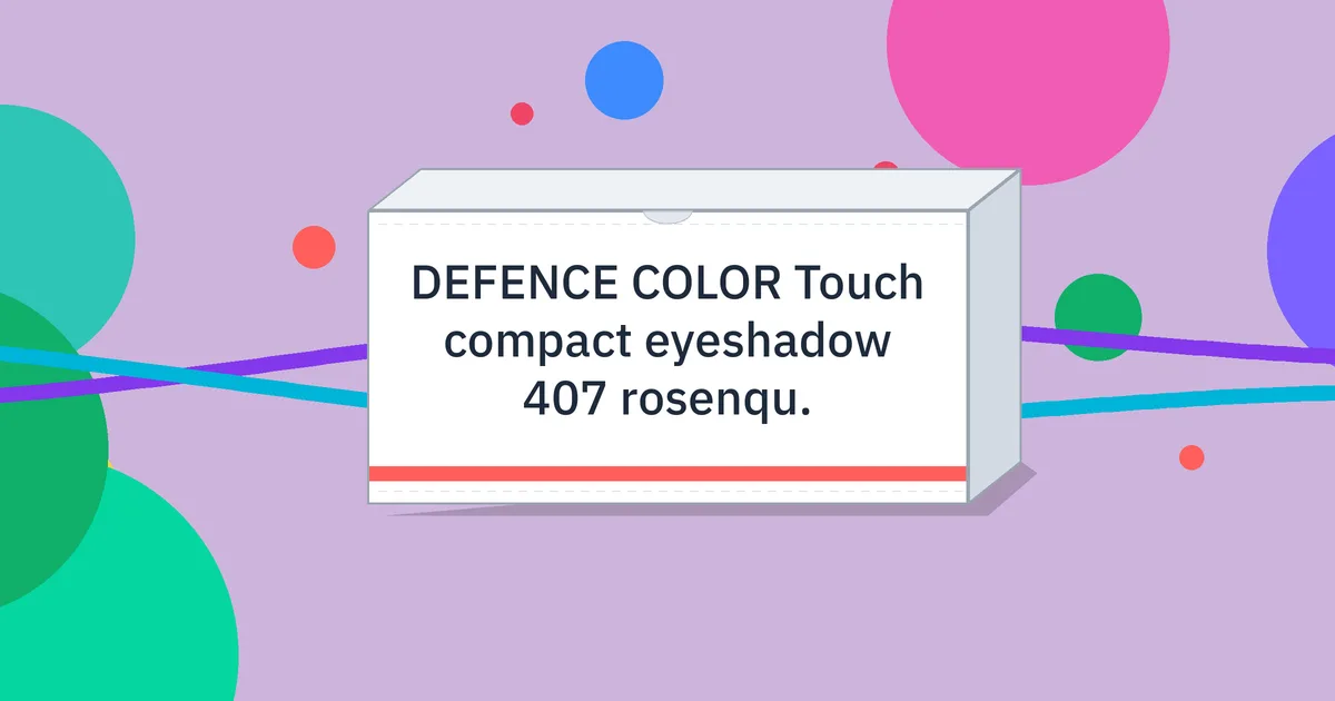 Symbolbild: Packung mit der Aufschrift DEFENCE COLOR Touch compact eyeshadow 407 rosenqu. (PZN 11892065) – Verfügbarkeit und Bezug in Apotheken in Frankfurt am Main