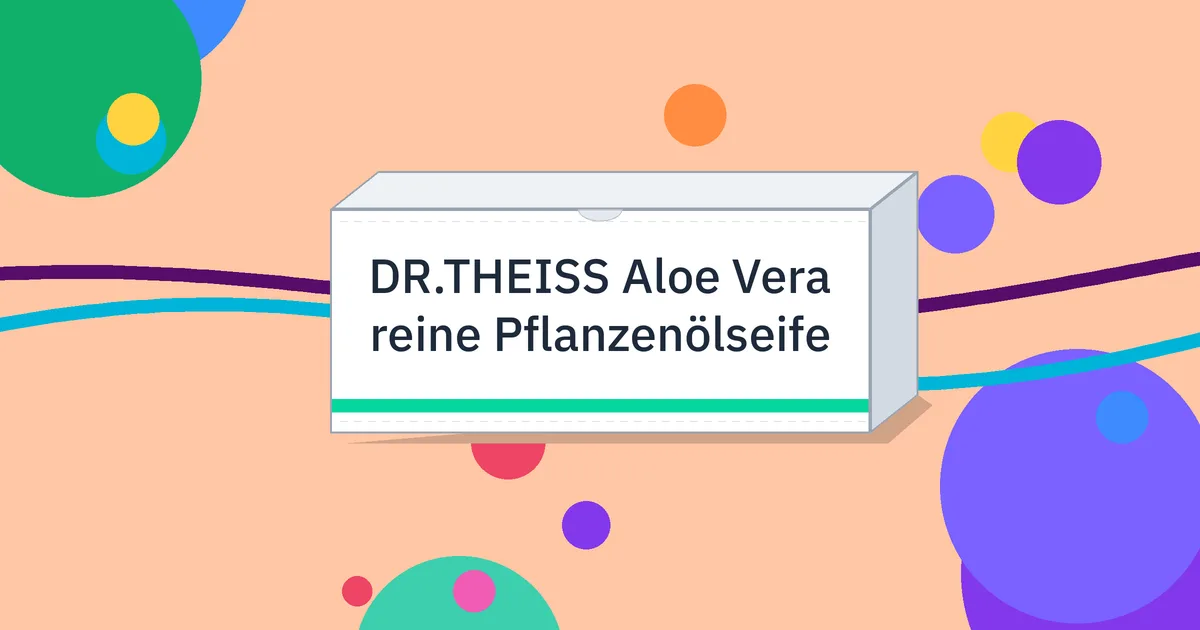 Symbolbild: Packung mit der Aufschrift DR.THEISS Aloe Vera reine Pflanzenölseife (PZN 09667266) – Verfügbarkeit und Bezug in Apotheken in Frankfurt am Main