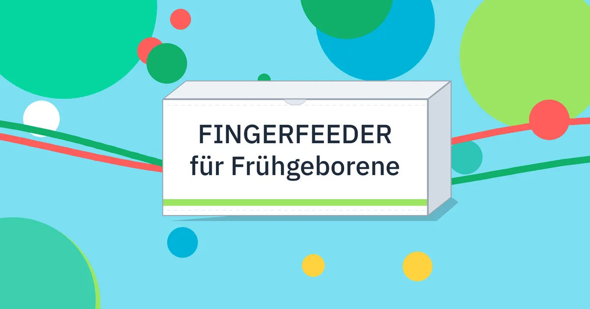 Symbolbild: Packung mit der Aufschrift FINGERFEEDER für Frühgeborene (PZN 04000497) – Verfügbarkeit und Bezug in Apotheken in Frankfurt am Main