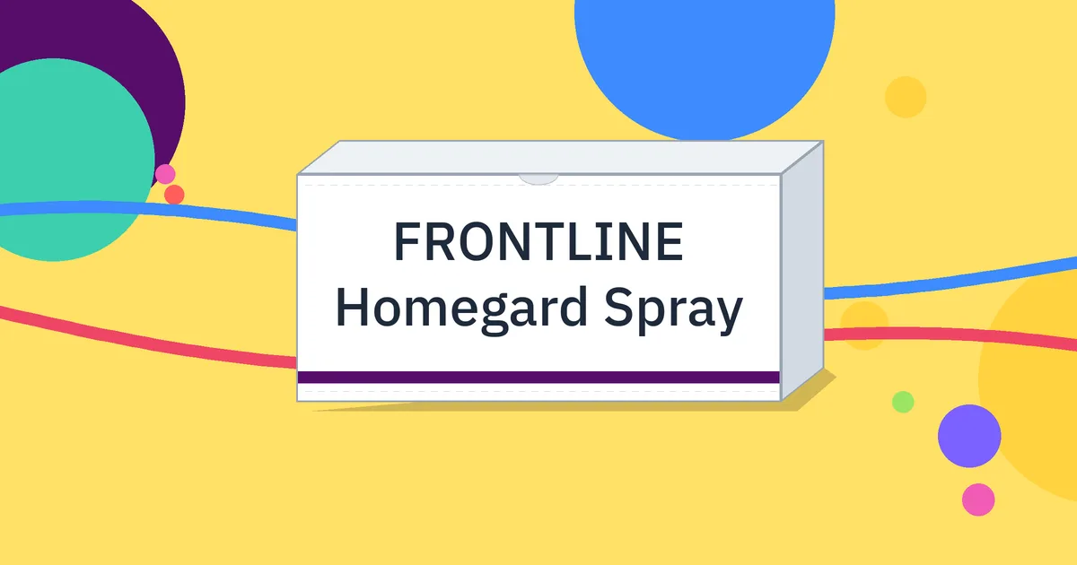 Symbolbild: Packung mit der Aufschrift FRONTLINE Homegard Spray (PZN 16938464) – Verfügbarkeit und Bezug in Apotheken in Frankfurt am Main