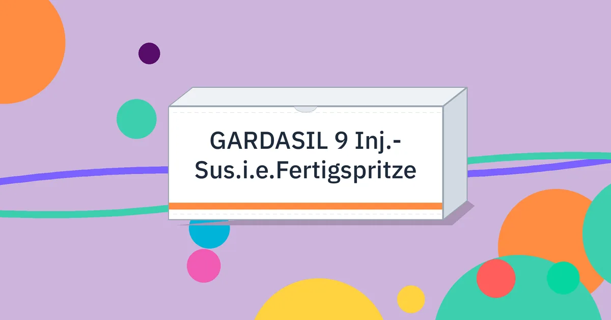 Symbolbild: Packung mit der Aufschrift GARDASIL 9 Inj.-Sus.i.e.Fertigspritze (PZN 19401635) – Verfügbarkeit und Bezug in Apotheken in Frankfurt am Main